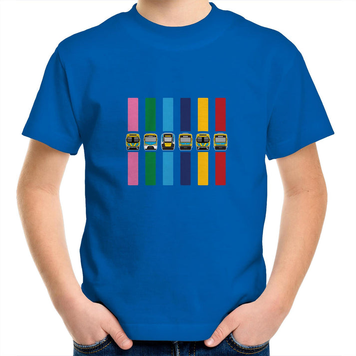 MEL Metro Train Lines (kids and youth tee) – Peak Transit