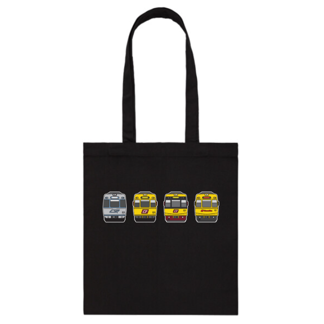 SEQ EMU Evolution Tote Bag – Peak Transit